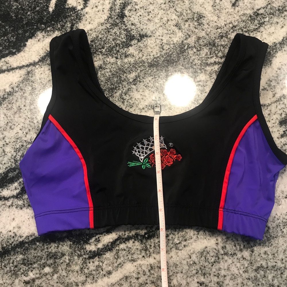 Jamye Shaw Miss International Pageant Sports Bra - Gem